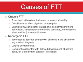 Failure to Thrive: A Case Study | PPTX