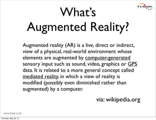 Augmented Reality: Case Study | PDF