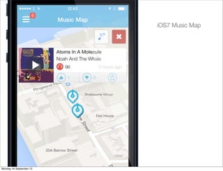 iOS7 Case Study - Soundwave | PPT