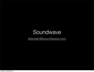 iOS7 Case Study - Soundwave | PPT