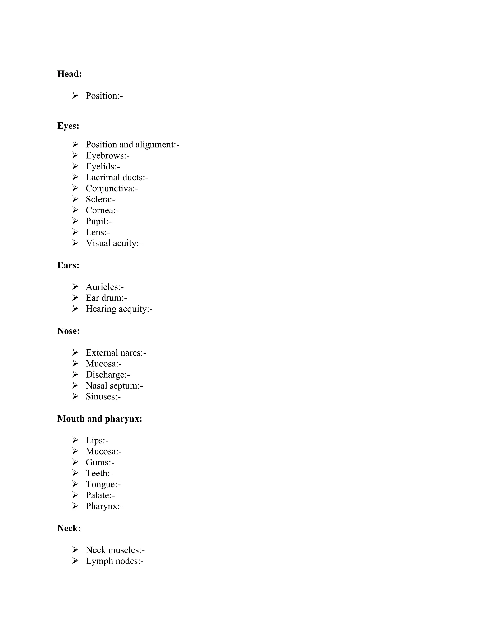 Case study format | DOCX
