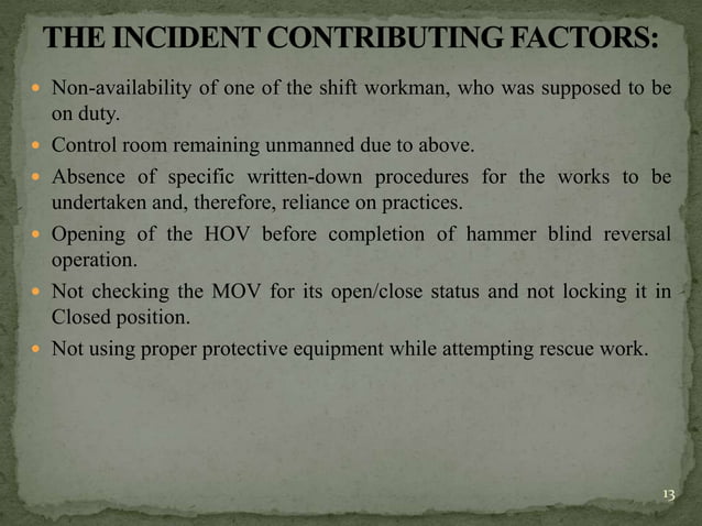 Case study: Fire in IOC terminal Jaipur & IOC terminal Hazira | PPTX ...