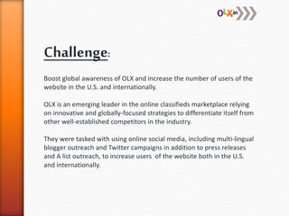 OLX.in - case study presentation | PPTX