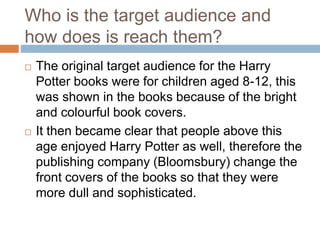 Harry Potter - Case Study | PPTX
