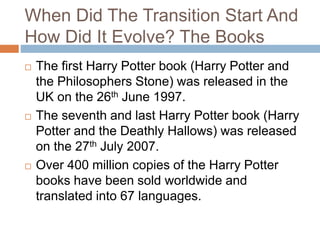 Harry Potter - Case Study | PPTX