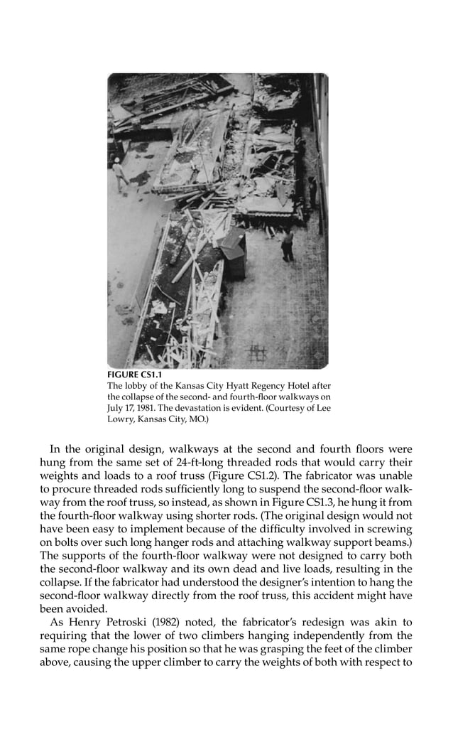 (PART1/2)COLLAPSE OF THE HYATT REGENCY WALKWAYS 1981 | PDF | Civil ...
