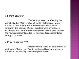 Case Study: A Multi-Source Time Variant Data warehouse | PPT