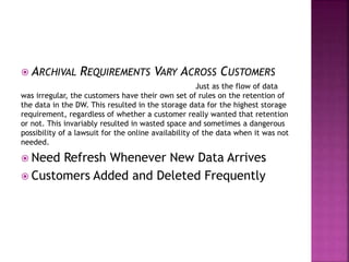 Case Study: A Multi-Source Time Variant Data warehouse | PPT