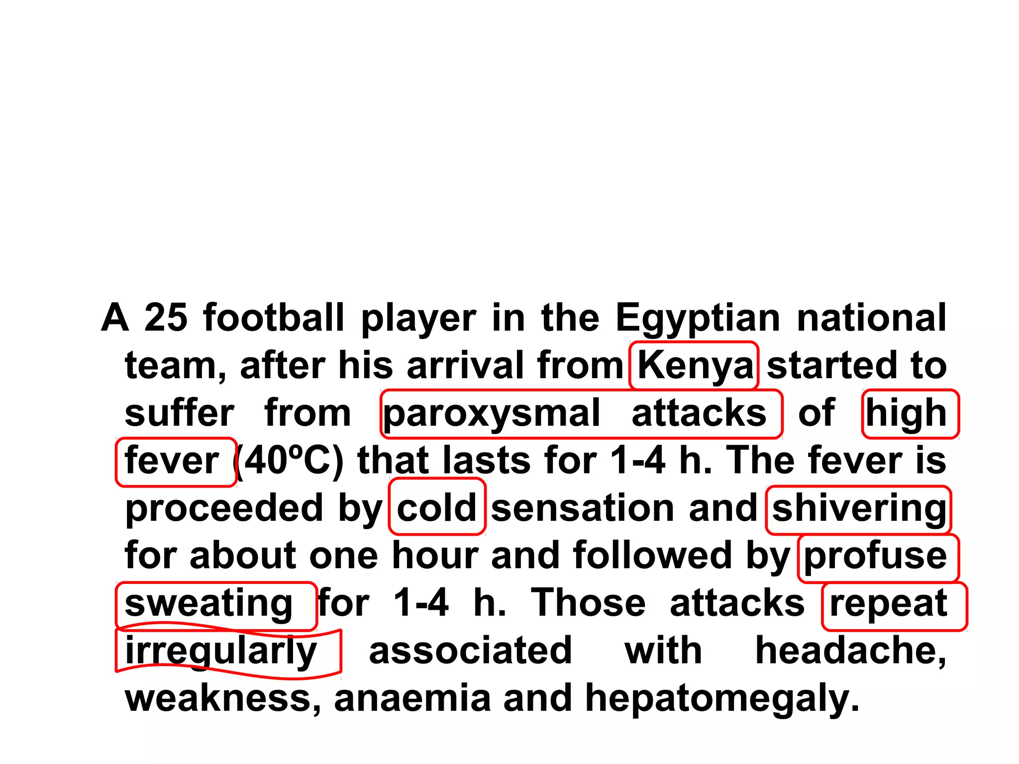 Parasitological case study | PPT