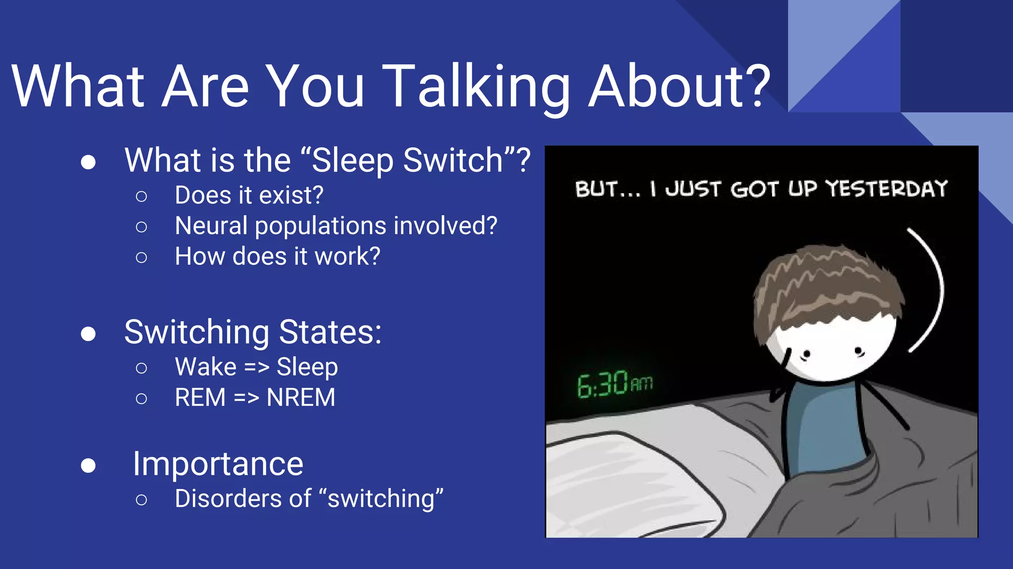 Neurobiology of sleep onset: the Sleep-wake switch | PDF