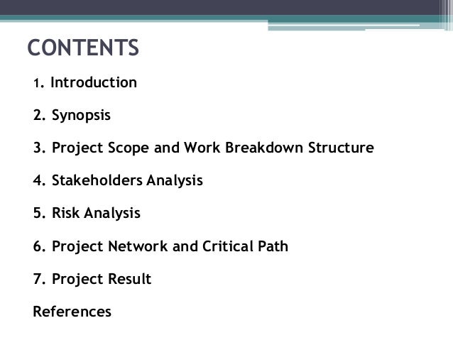 Project management case study