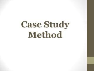 Casestudy | PPT | Science