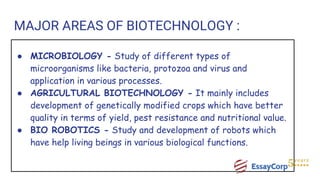 Biotechnology Assignment Help | PPT