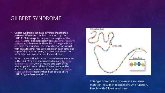 Case study: Gilbert Syndrome