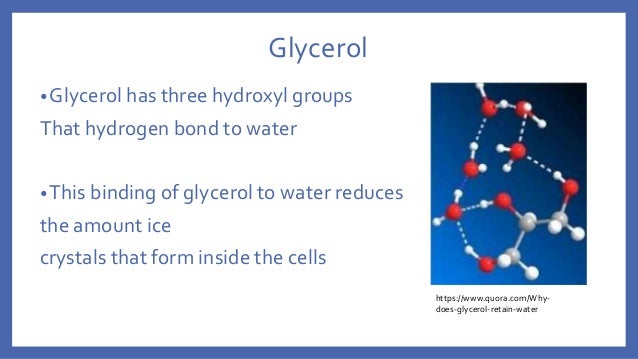 Glycerol and AFP Case study