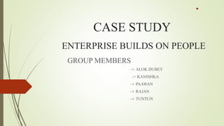 Case study on enterprise | PPTX