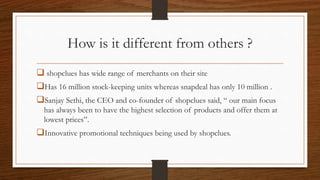 case study on shopclues | PPTX