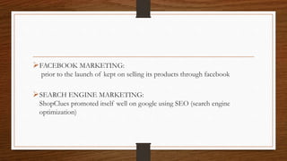 case study on shopclues | PPTX