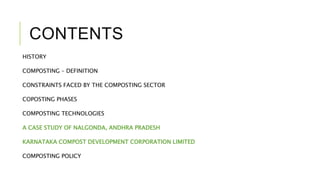 composting case study | PPTX | Agriculture | Industries