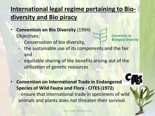 Kekatiya case, bio piracy of Sri Lanka’s biodiversity | PPT