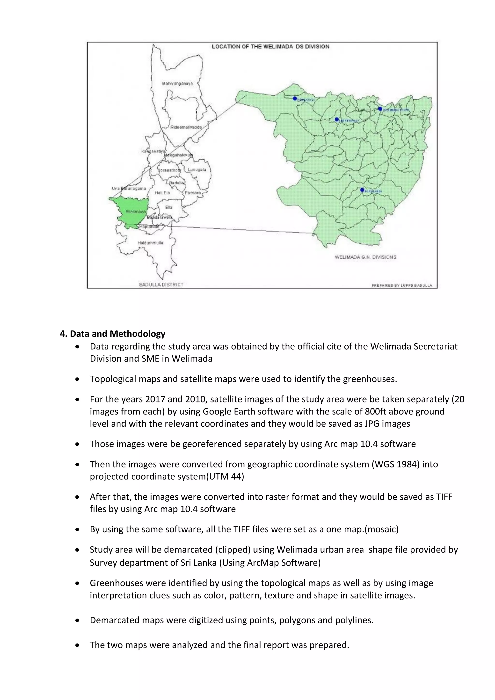 Case study-Tomato Greenhouse Distribution in Welimada | PDF