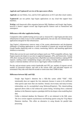 Case study on Cloud Platforms | PDF