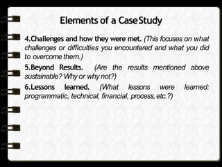 Case study | PPTX