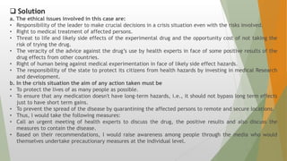 Ethical Case study | PPTX