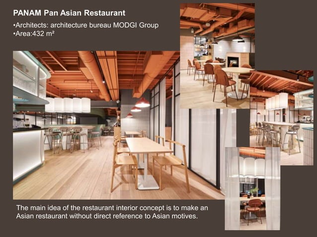 Panam pan asian restaurant interior design case study | PPTX | Interior ...