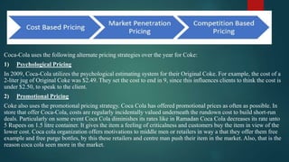 Case study on a coca-cola | PPTX