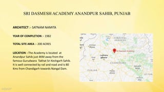 RESIDENTIAL SCHOOL sri dashmesh academy CASE STUDY | PPTX