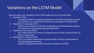 Long Short Term Memory (Neural Networks) | PPTX | Artificial ...