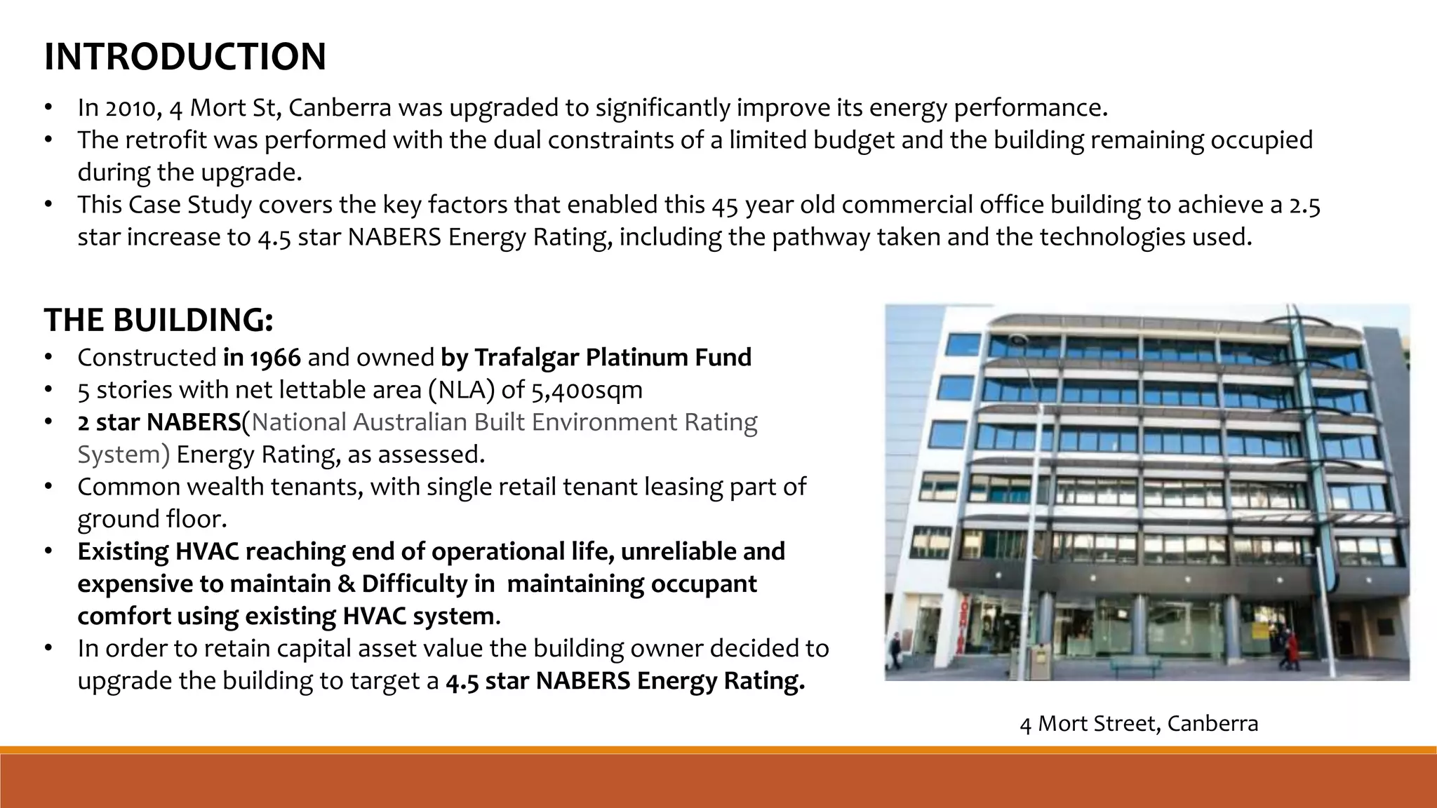 Case study -4 Mort Street | PPT