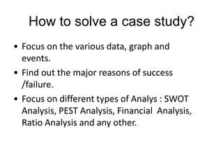 Case study Analysis | PPT