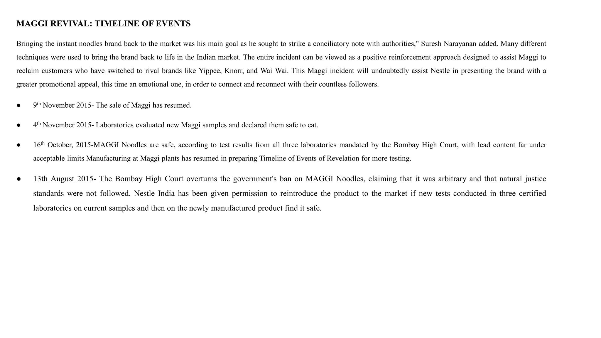 CASE STUDY.pptx | Recalls | Consumer Issues