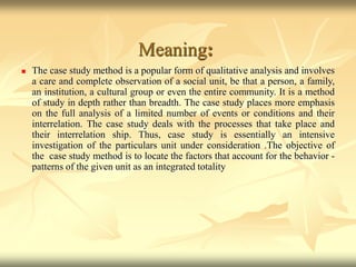 casestudy.ppt | Science