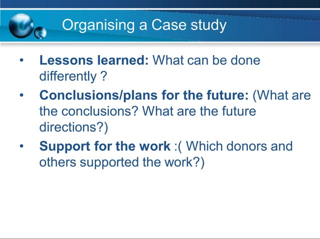 Case Studys and lesson of how to do case | PDF