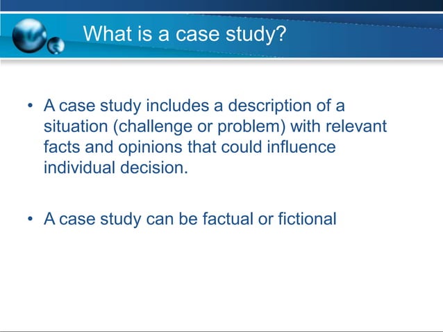 Case Studys and lesson of how to do case | PDF