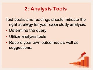 Case Studys and lesson of how to do case | PDF