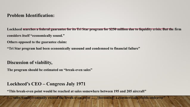 case study in corporate finance npv irr arr | PPTX | Business ...