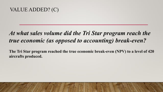 case study in corporate finance npv irr arr | PPTX | Business ...