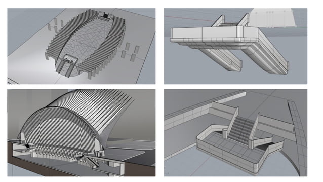public plaza Case Study for urban design .pptx | Rail Travel | Travel Type