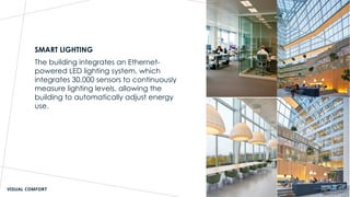 case study on green building admin the edge amesterdam | PPTX