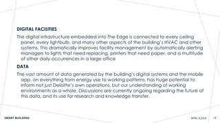 case study on green building admin the edge amesterdam | PPTX