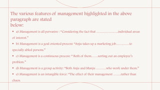 Principles of Management Case Study pdfs | PPT