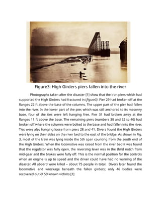 Tay bridge disaster : A historical design failur | DOCX