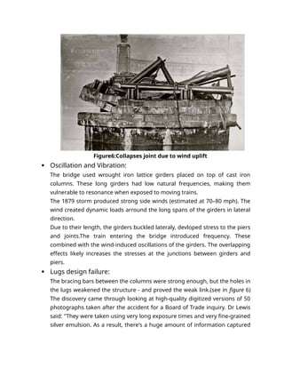 Tay bridge disaster : A historical design failur | DOCX