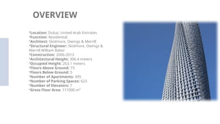 CASE STUDY OF CANYO TOWER IN DUBAI CITY | PPTX