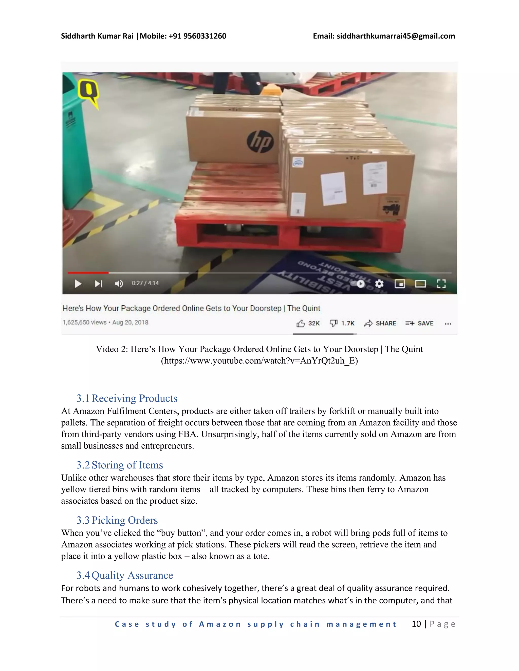 Case Study- A case study of Amazon on its supply chain management.pdf