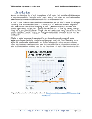 Case Study- A case study of Amazon on its supply chain management.pdf